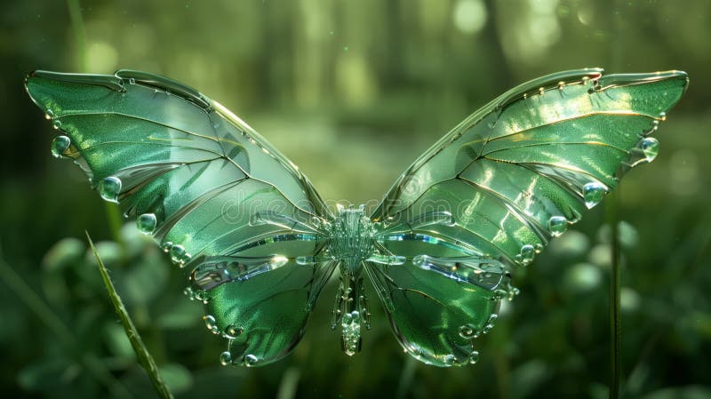 Glass wings stock photo. Image of natural, artistic - 321464258