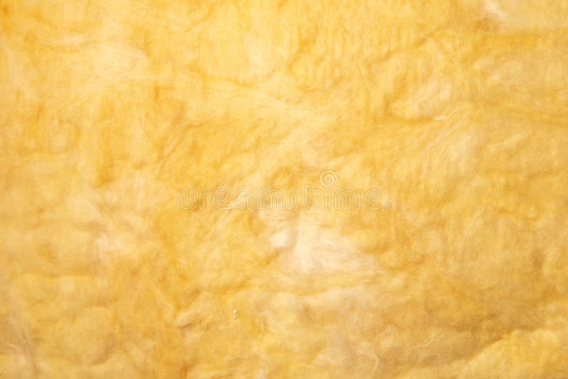 Glass Wool Insulation As a Background. Texture. Stock Photo - Image of ...