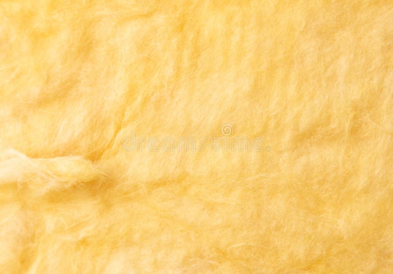 Glass Wool Insulation As a Background. Texture. Stock Image - Image of ...