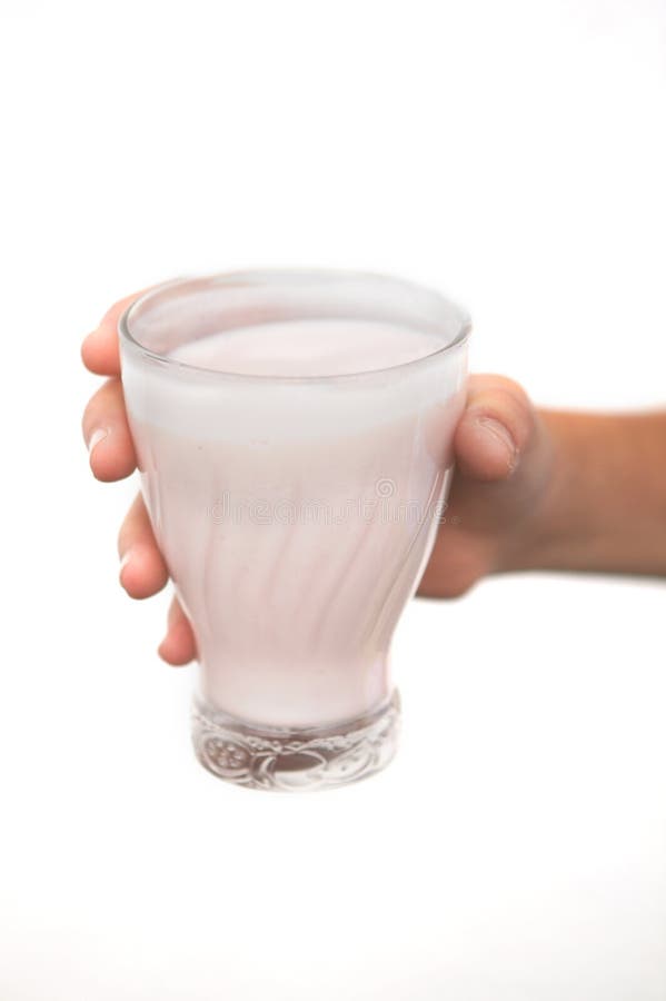 Glass of yogurt stock image. Image of healthy, delicious - 2987811