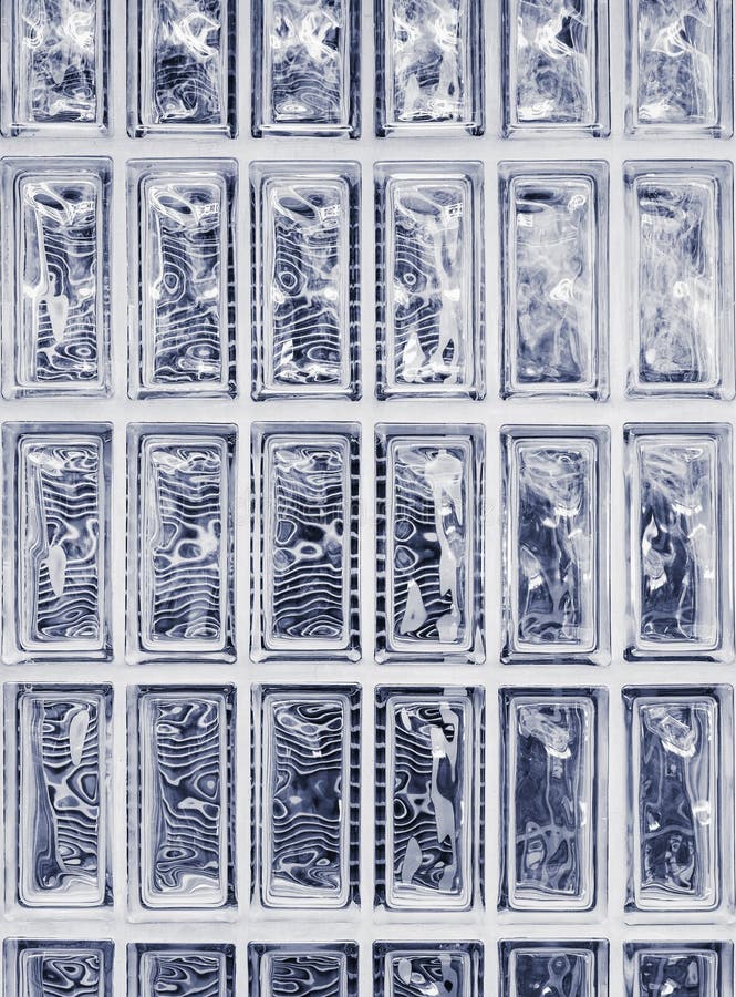 Glass Box Wall Pattern Lighting Reflection Architecture Details Stock ...