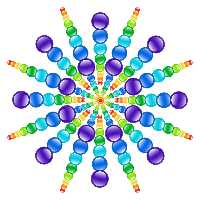 Circle Shape Spikes Stock Illustrations – 187 Circle Shape Spikes Stock ...