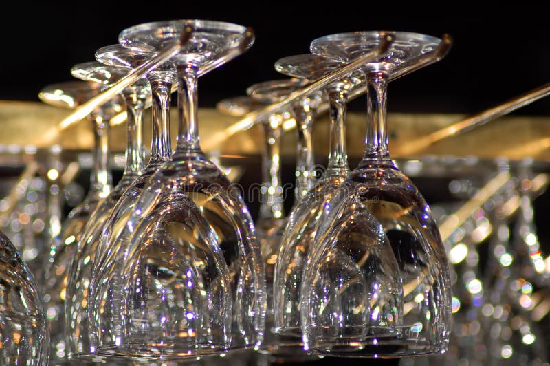 Glasses stock image. Image of expensive, celebration, beverage - 1011537