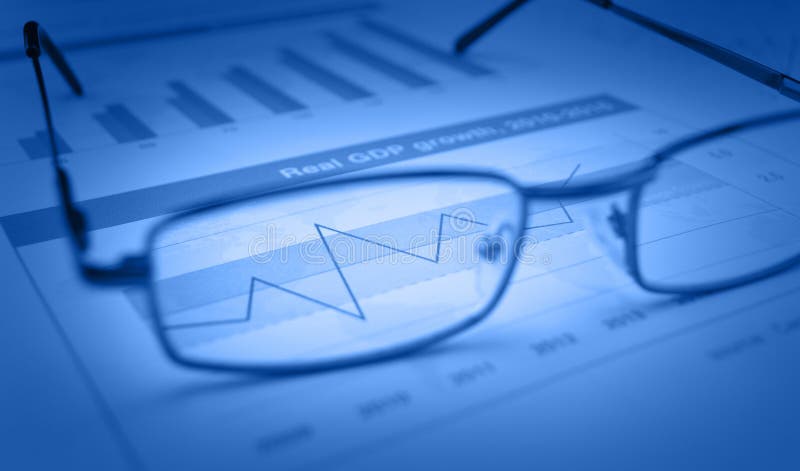 Blue financial figures stock photo. Image of forecast - 1805088
