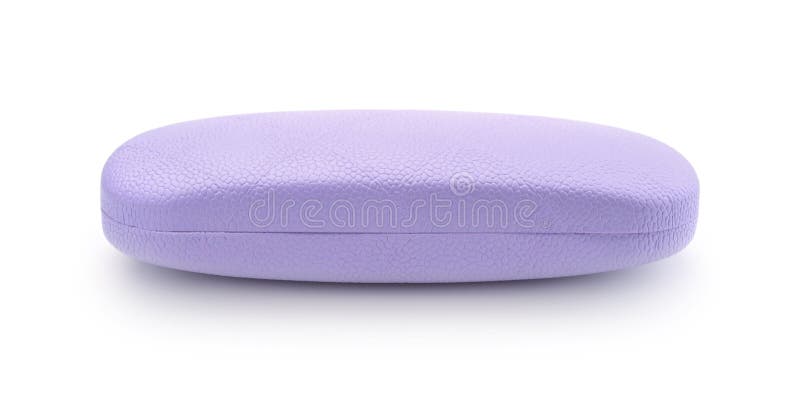 Glasses Case Isolated on White Stock Image - Image of shop, design ...