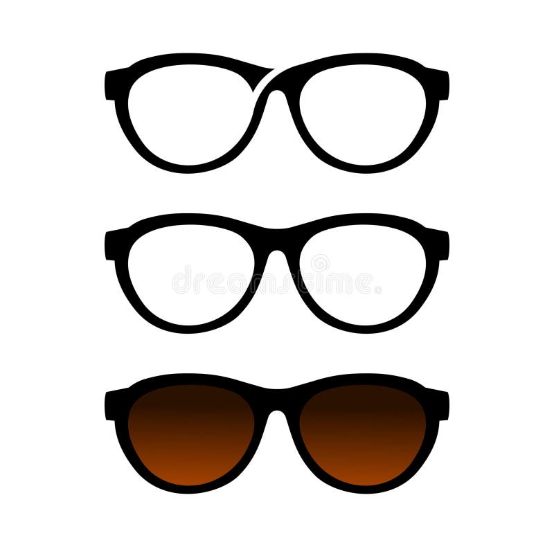 Glasses Frame Design Illustration Stock Vector - Illustration of ...