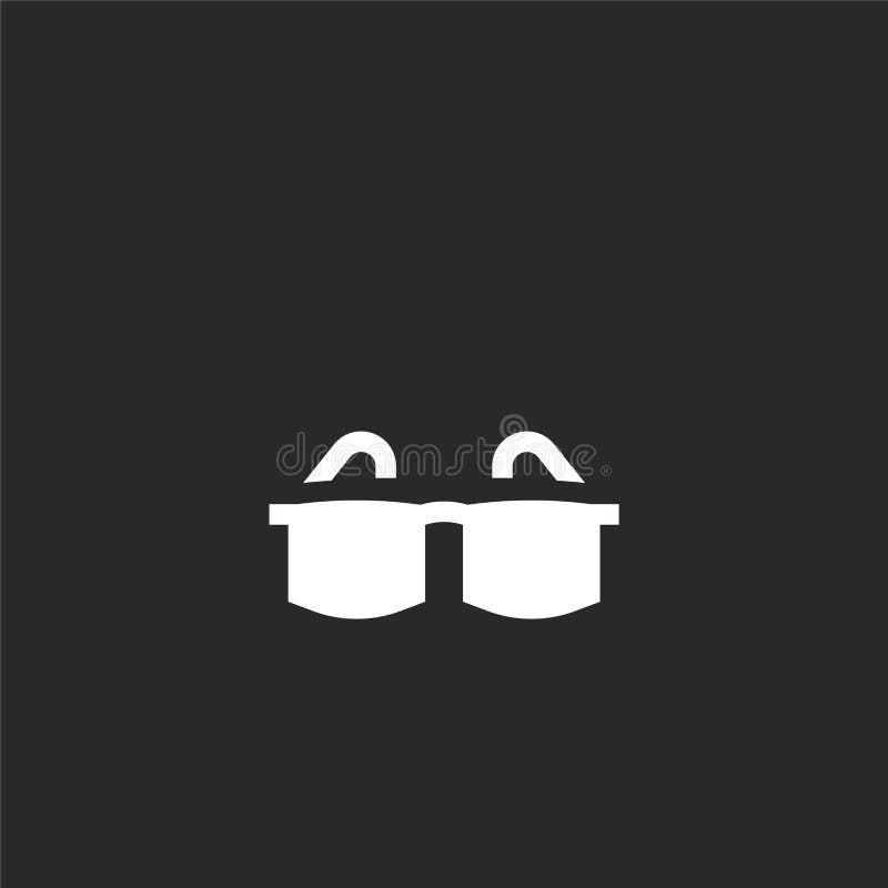 Glasses Icon. Filled Glasses Icon for Website Design and Mobile, App ...