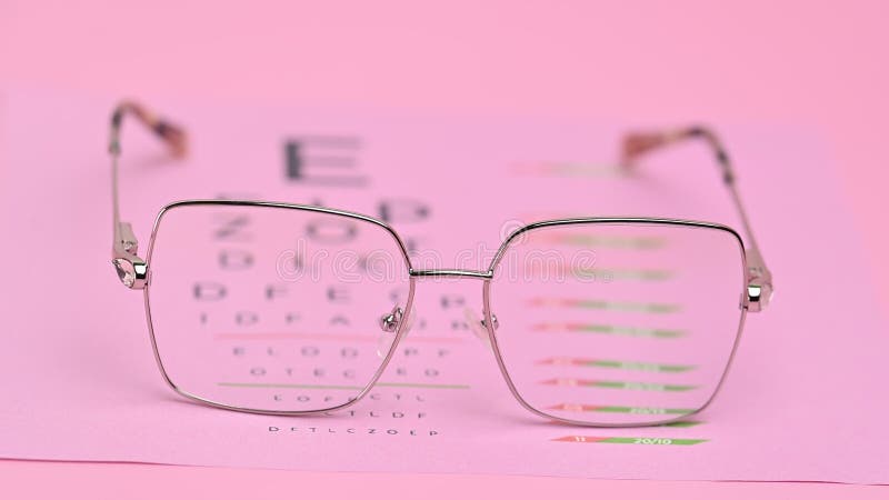 Glasses for Improving Vision Stock Footage - Video of product ...