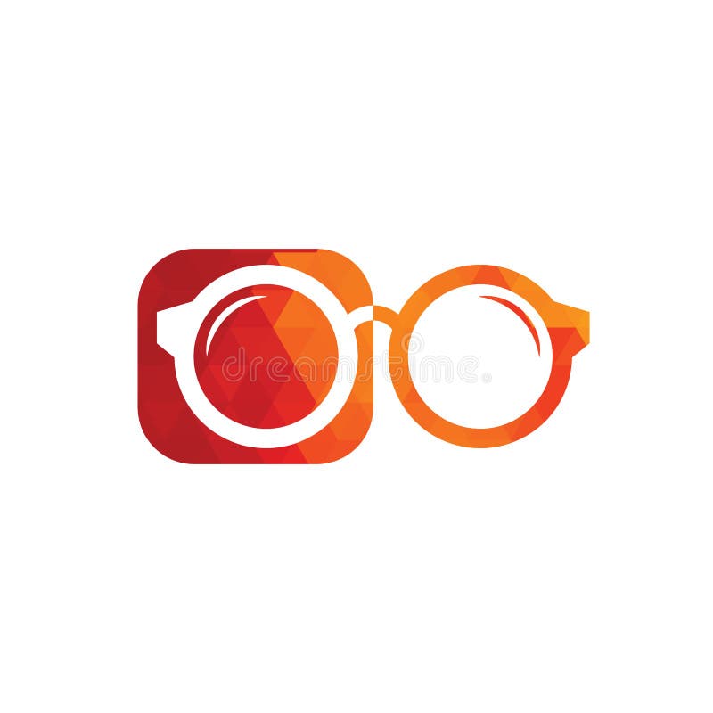 Glasses Logo Design. Spectacles Icon Design Template Stock Vector ...