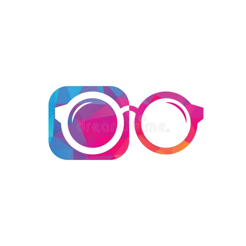 Glasses Logo Design. Spectacles Icon Design Template Stock Vector ...