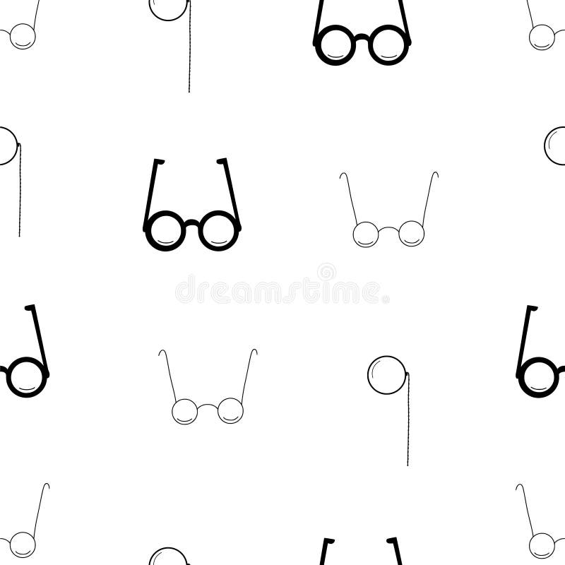 Eyeglasses Monocle Stock Illustrations – 380 Eyeglasses Monocle Stock ...