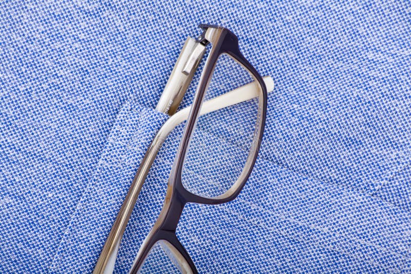 Glasses in pocket stock photo. Image of shirt, glasses - 13468656