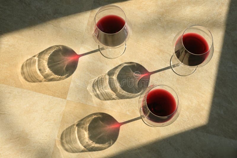 Wine shadow stock image. Image of reflection, wine, drinks - 11877031