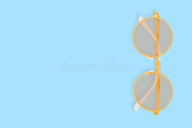 Glasses Seamless Pattern. Glasses for Improving Vision on a Colored ...