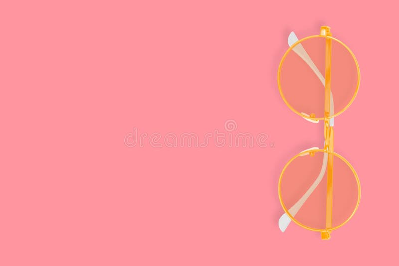 Glasses Seamless Pattern. Glasses for Improving Vision on a Colored ...