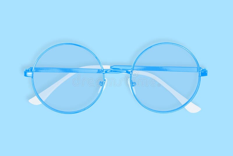 Glasses Seamless Pattern. Glasses for Improving Vision on a Colored ...