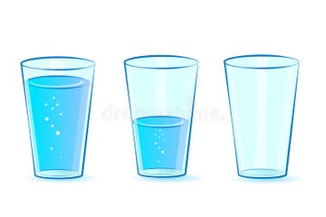 Half Full Container Stock Illustrations – 970 Half Full Container Stock ...