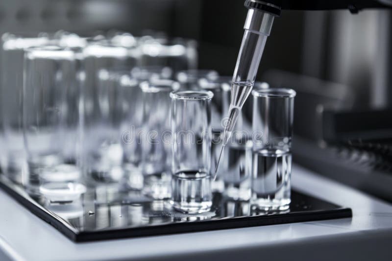 Glasses Stack on Kitchen Counter Stock Image - Image of styles ...