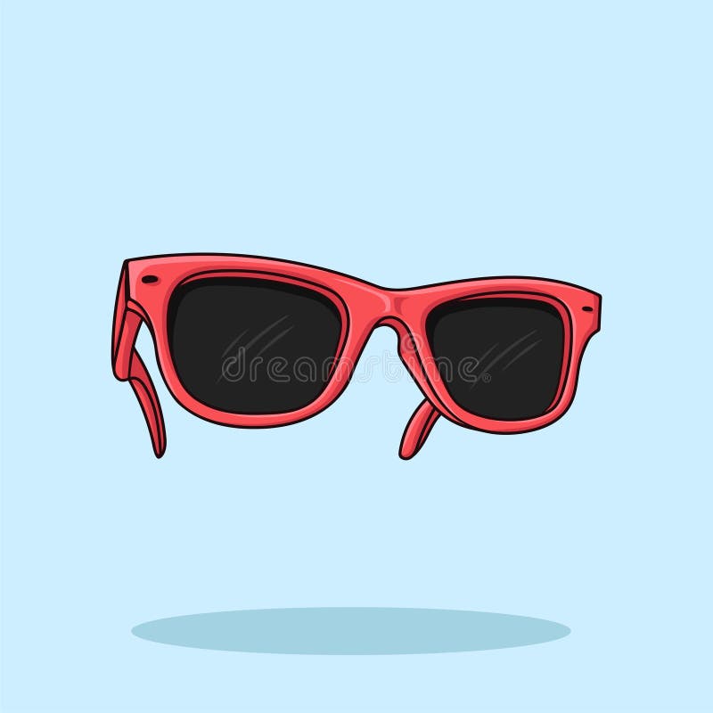 Glasses Vector Cartoon Vector Illustration Stock Vector - Illustration ...