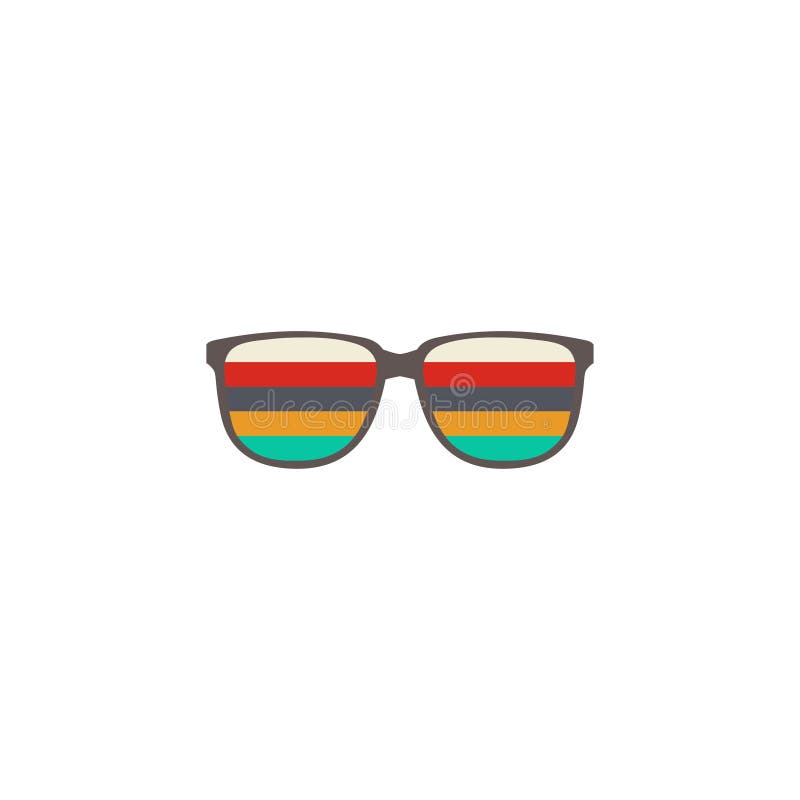 Glasses. Stylish Glasses. Retro Glasses. Vector Illustration. EPS 10 ...