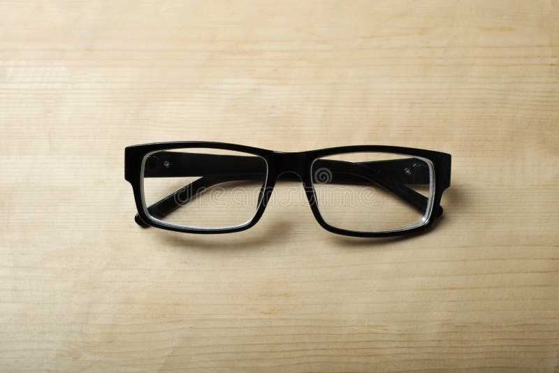 Glasses for vision stock photo. Image of table, black - 102466126
