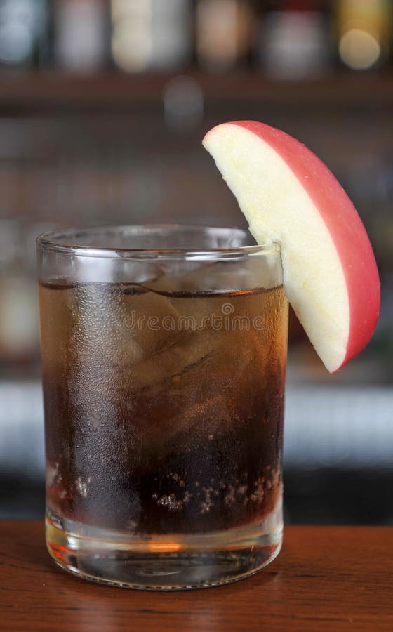 Glasses of Whiskey and Coke Stock Photo - Image of brandy, beverage ...