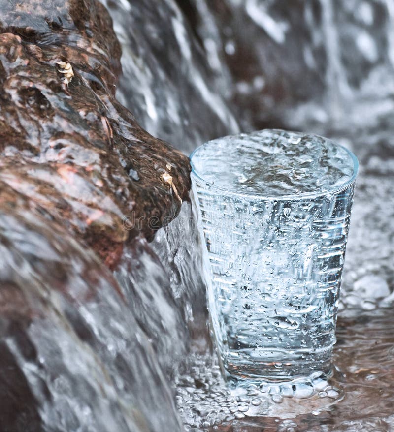 Potable water stock image. Image of drink, glass, drop - 13293873