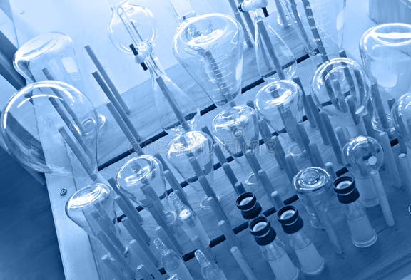 Glassware stock image. Image of microbiology, organized - 5372163