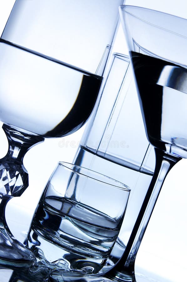 Glassware stock photo. Image of group, celebration, collection - 5604692