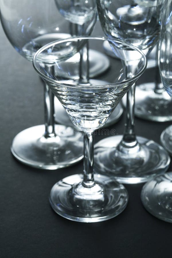 Glassware. Conceptual Image Stock Image - Image of angle, high: 187980817