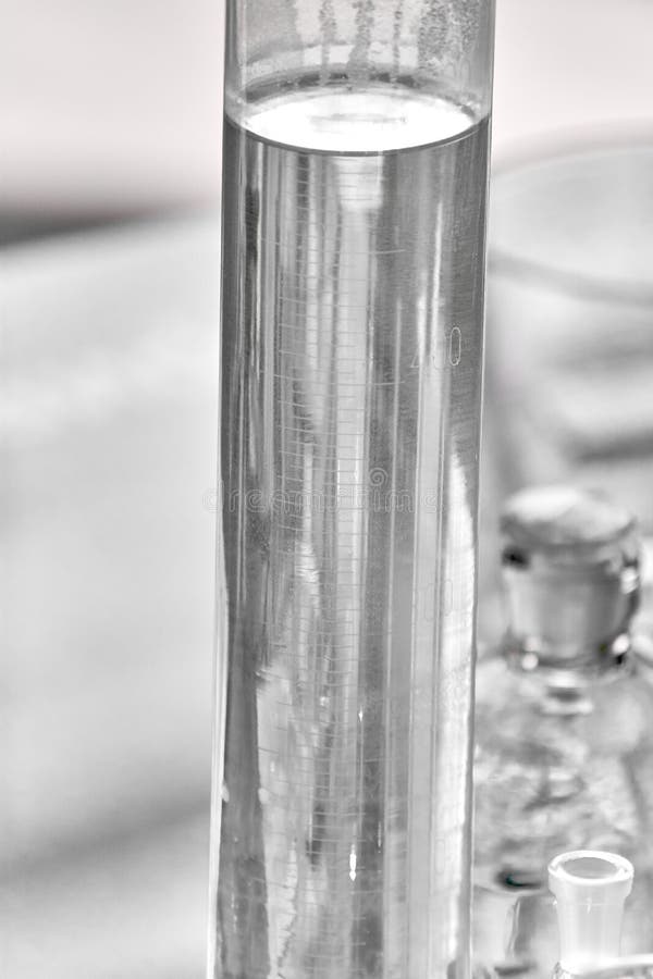 Glassware for Laboratory or Chemical Experiments. Stock Photo - Image ...
