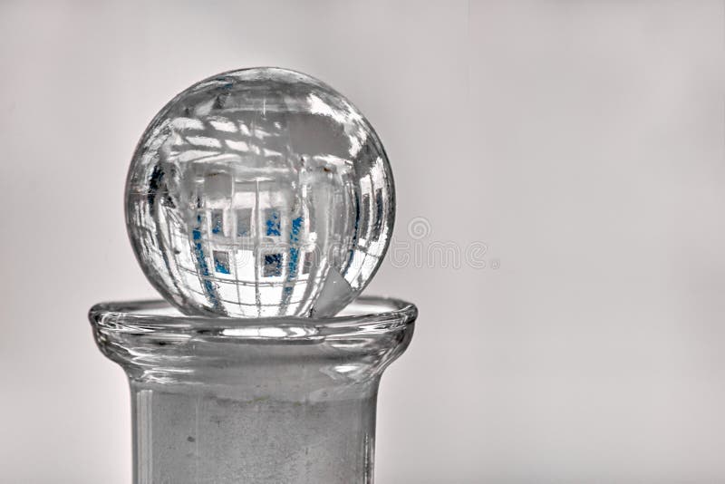 Glassware for Laboratory or Chemical Experiments. Stock Photo - Image ...