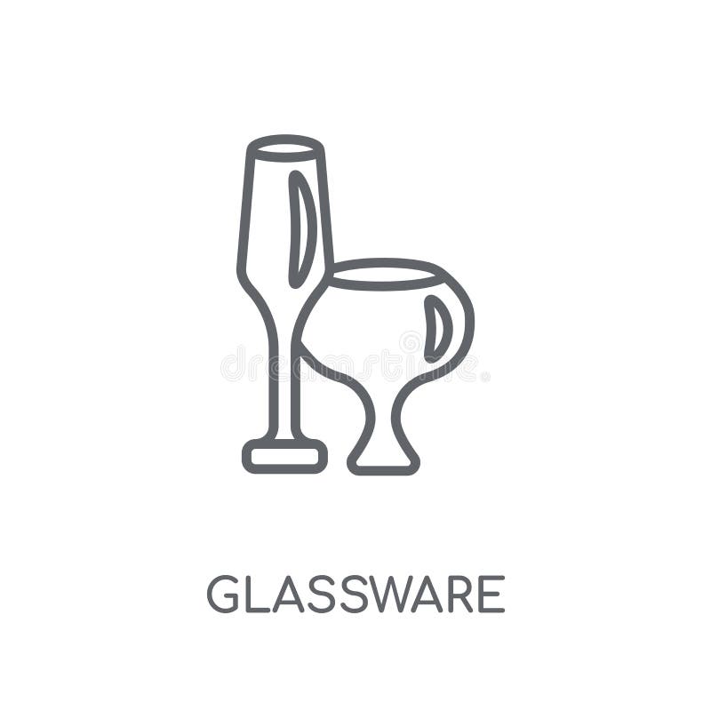 Beakers Linear Icon. Thin Line Illustration. Vector Isolated Outline ... Beakers Linear Icon. Thin Line Illustration. Vector Isolated Outline ...