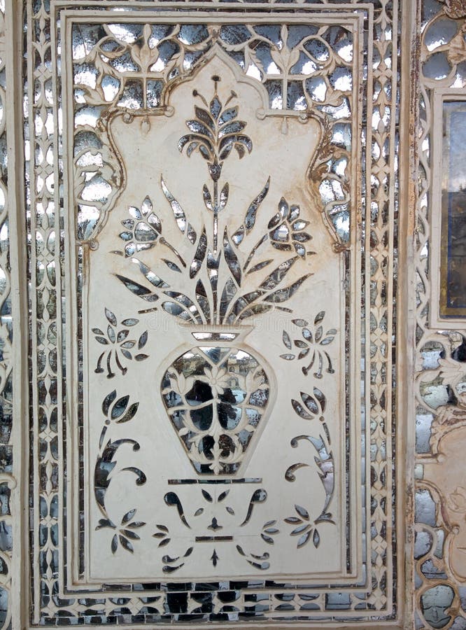 Glasswork stock image. Image of palace, wall, flowerpot - 69794253