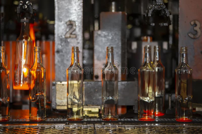 Glassworks Glass Manufacturing, Process of Forming a Decorative Stock ...