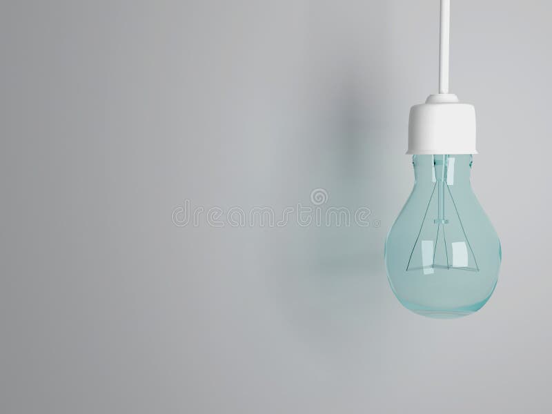 Glassy Light Bulb Gray Background Stock Photos - Free & Royalty-Free ...