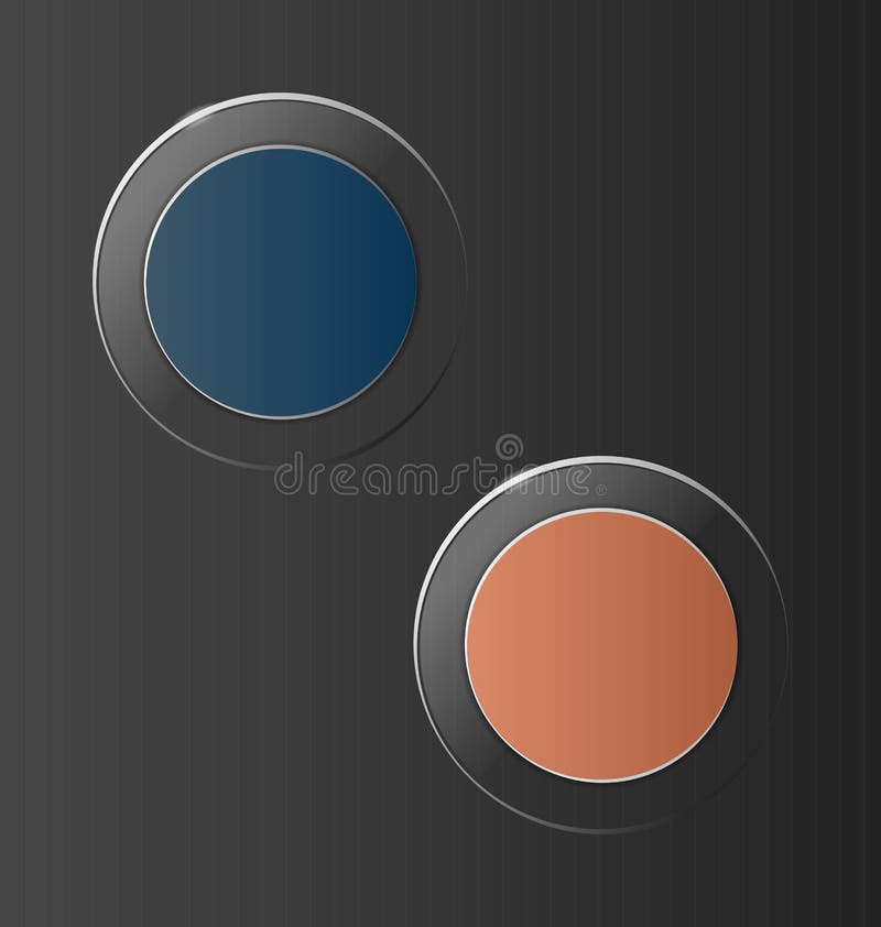 Glassy Circle Icons Grey Stock Illustrations – 15 Glassy Circle Icons ...