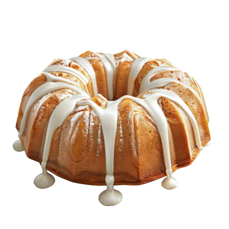 Glazed Cake with Dripping Icing Stock Photo - Illustration of brown ...