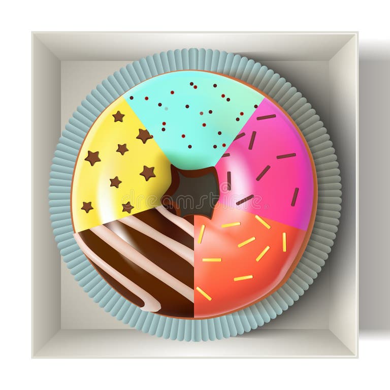 Donut Box 3d Stock Illustrations – 553 Donut Box 3d Stock Illustrations ...