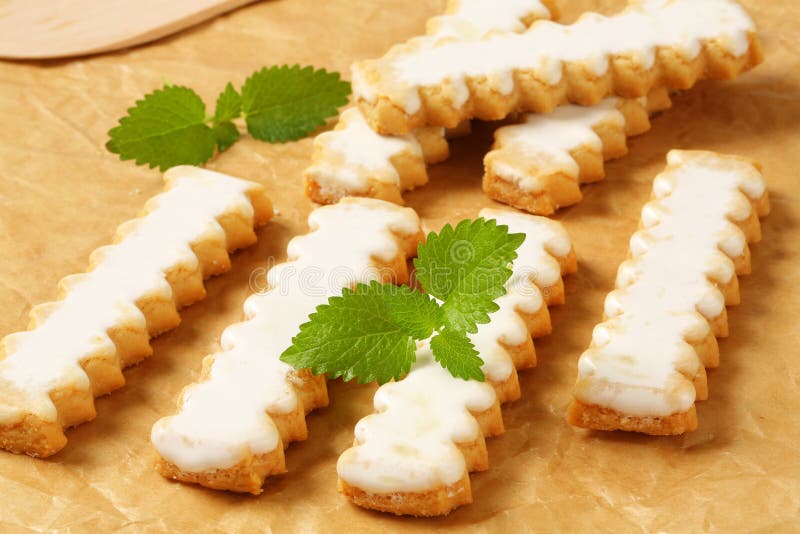 Glazed cookies stock photo. Image of frosting, food, batons - 56729742