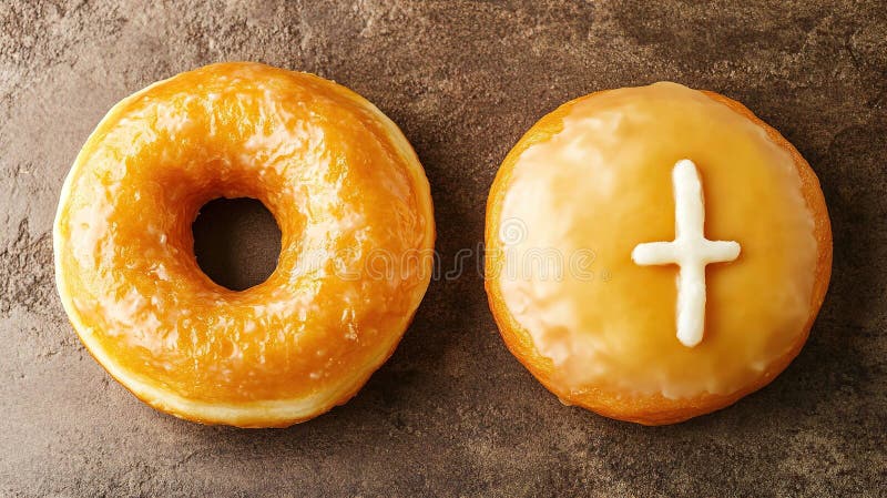 Glazed Donuts, Cross, Dessert, Table, Background, Food Photography ...