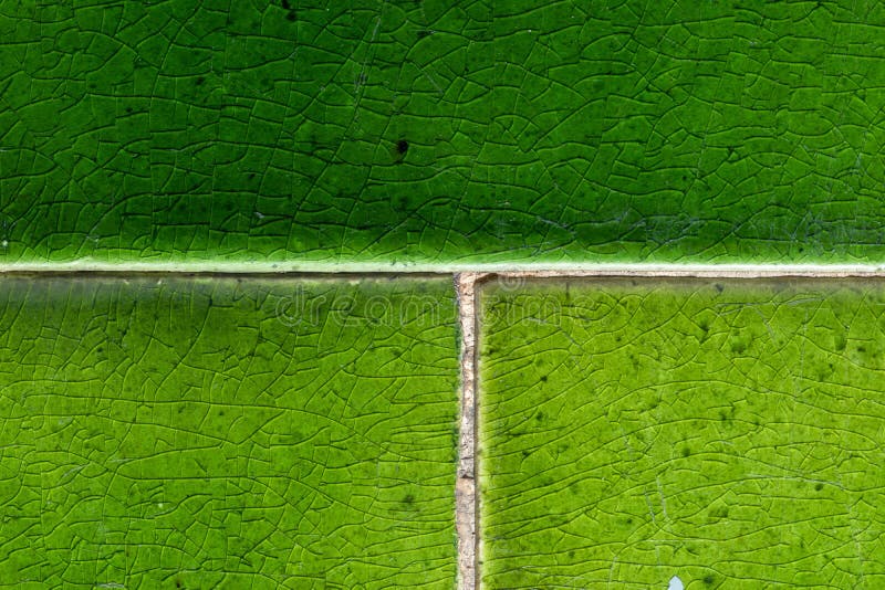 Glazed Green Mosaic Ceramic Tiles Texture Background Stock Image ...