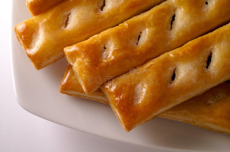 Glazed Puff Pastry in a Dish Stock Image - Image of pastry, frosted ...
