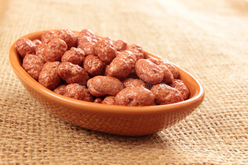 Glazed toasted peanuts stock image. Image of party, bowl - 29668341