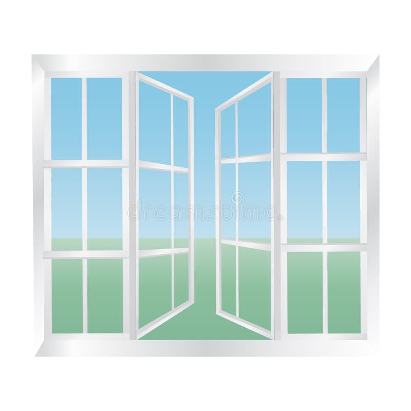 Windows Icon. Close Windows Icon Isolated on Background Stock Vector ...