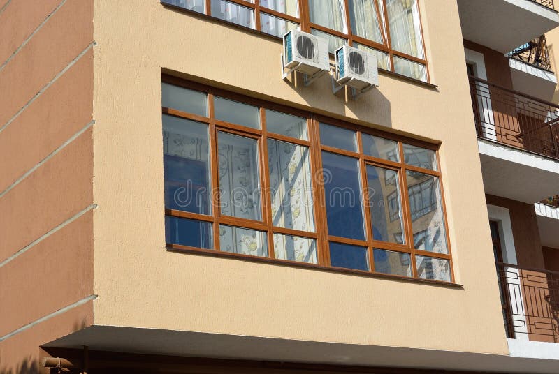 Glazing loggia stock photo. Image of glass, loggia, glazing - 56318740