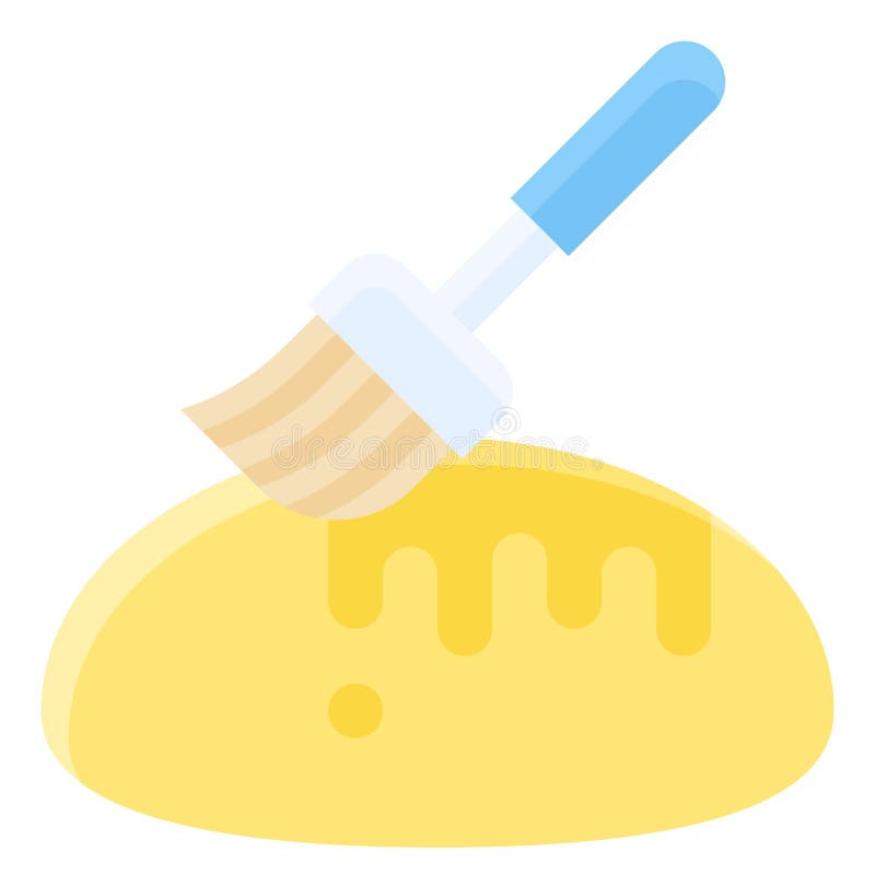 Glazing or Topping Icon, Bakery and Baking Related Vector Stock Vector ...