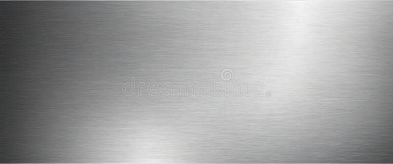 Gleaming Brushed Metal Texture with Soft Light Reflection Stock Image ...