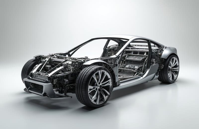 Gleaming Car Chassis Structure Stock Photos - Free & Royalty-Free Stock ...