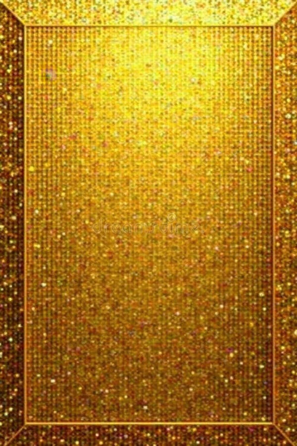 Gleaming Golden Rectangle, Horizontal Layout, Perfect for Display ...